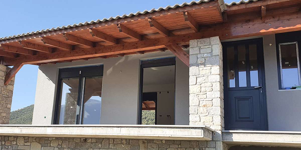 Τοποθέτηση κουφωματων pvc linear στην ορεινη Αχαΐα! - Κουφώματα PVC ...